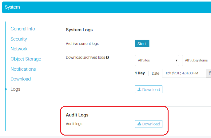 Manage System Settings
