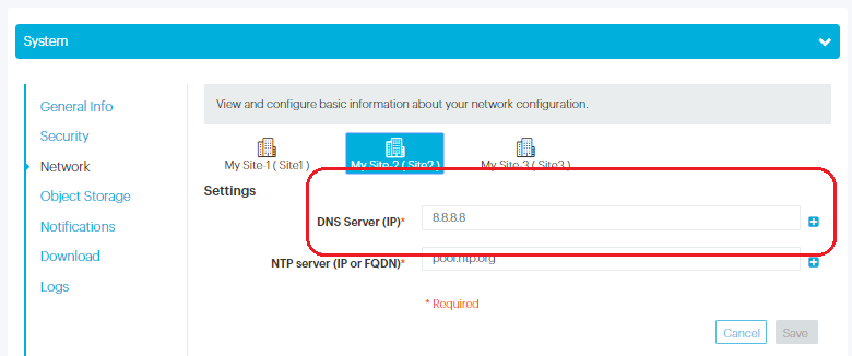 Manage System Settings