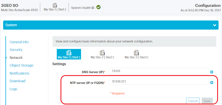 Manage System Settings