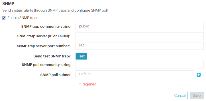 Manage System Settings
