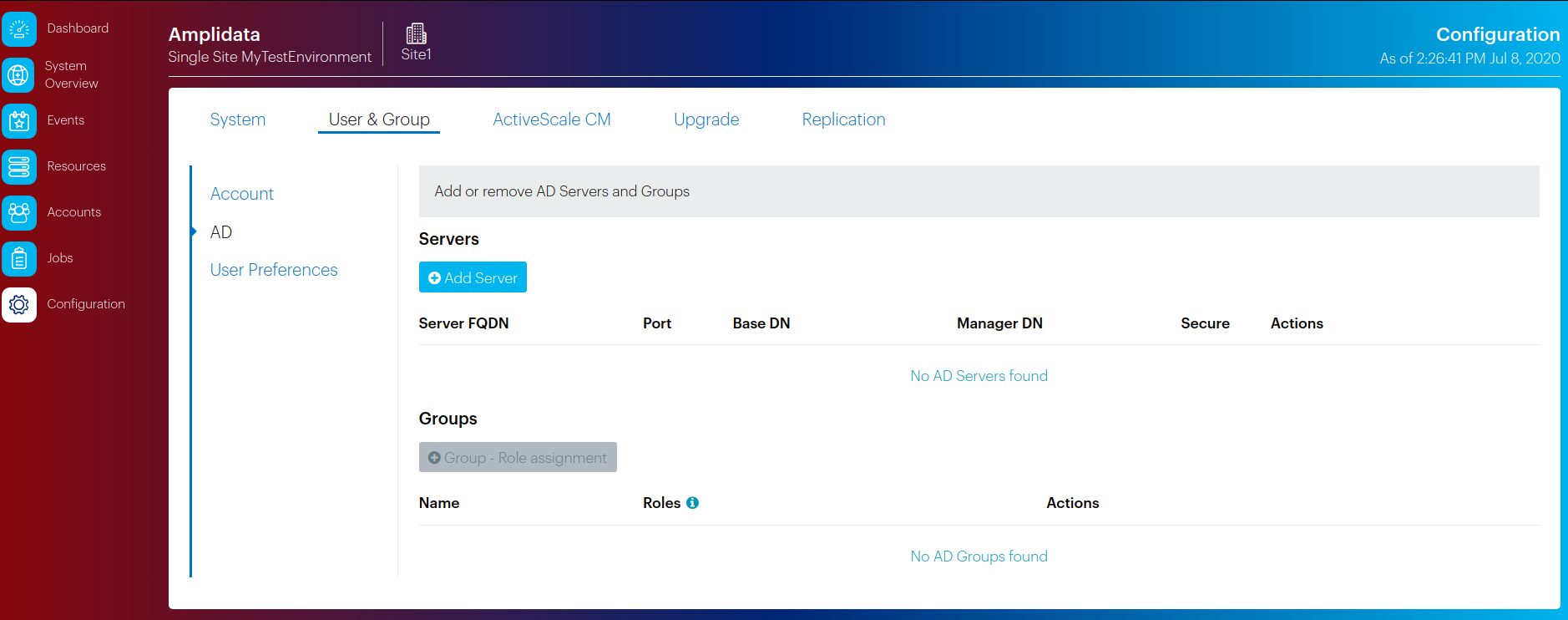 Manage System Settings