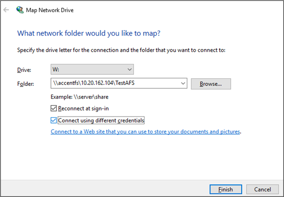AccentFS for Windows Plug-in Installation