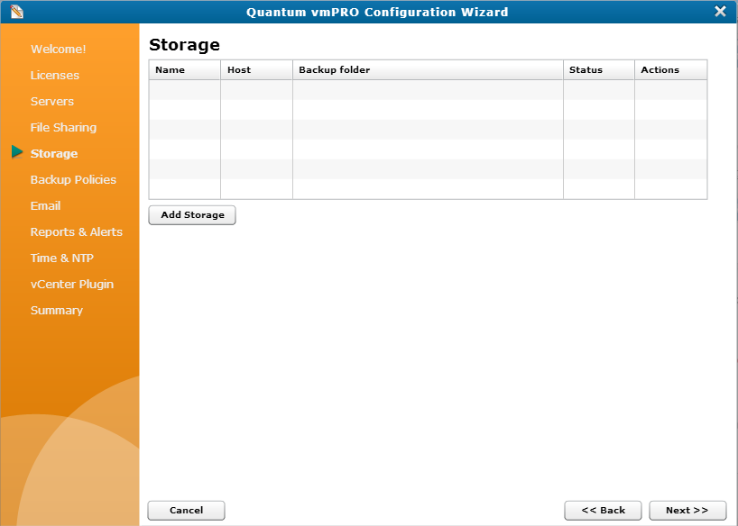 Configuring NAS Targets for SmartMotion Backups