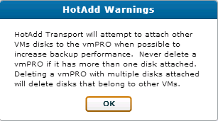 Configuring vmPRO Folders