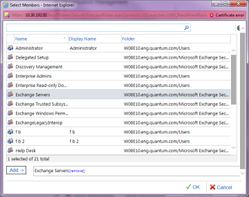 Preparing for Exchange Recovery